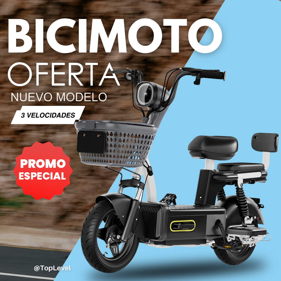 Bicimoto Eléctrica – TopLevel GT