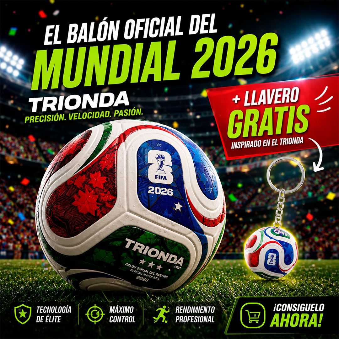 Balón Oficial Mundial 2026 — Trionda – TopLevel GT